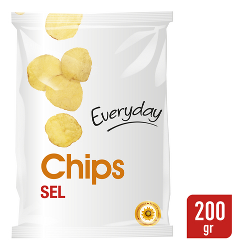 EVERYDAY chips sel 200g | Colruyt - Collect&Go