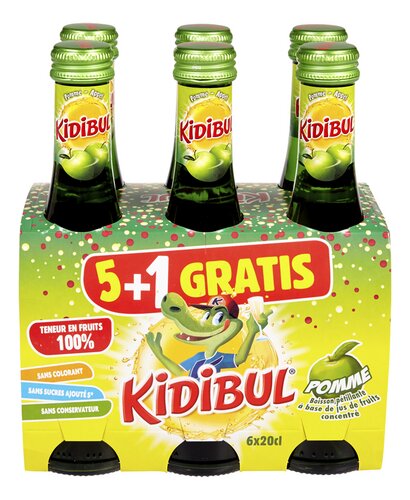 KIDIBUL jus de pomme pétil. 20cl 5+1gr | Colruyt - Collect&Go
