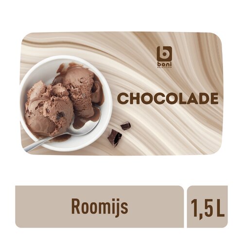 BONI roomijs chocolade 1,5L | Colruyt - Collect&Go