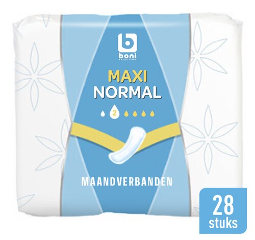 BONI maandverband maxi normal 28st | Collect&Go
