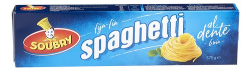 SOUBRY al dente spaghetti fin 375g | Colruyt - Collect&Go