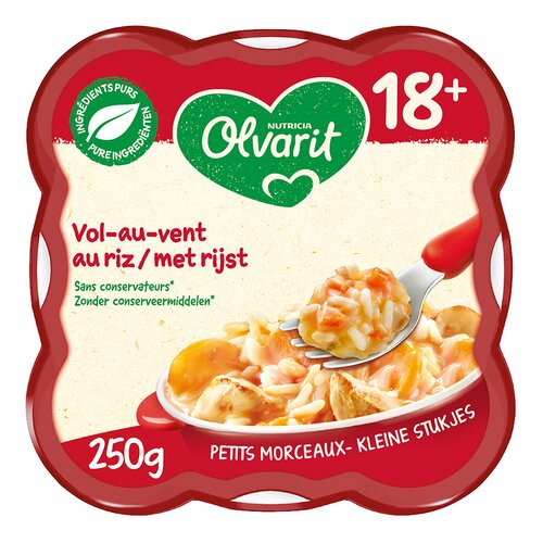 OLVARIT vol-au-vent met rijst 18+ 250g | Colruyt - Collect&Go