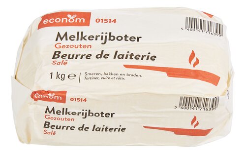 ECONOM UB melkerijboter gezouten 1kg | Collect&Go