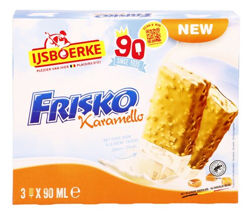 IJSBOERKE Frisko | Karamello 3x90ml | Colruyt - Collect&Go