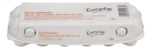 Everyday Eieren Scharrel 12st | Colruyt
