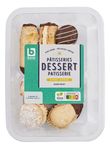 Boni Selection Pâtisserie Biscuits dessert 8st 140g | Colruyt - Collect&Go