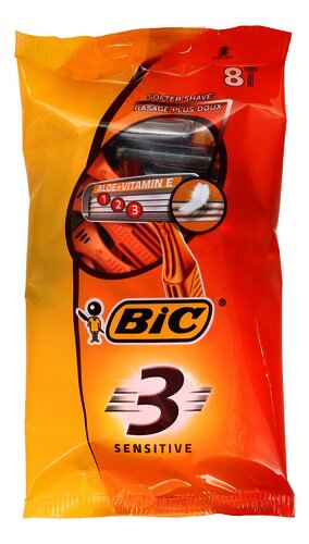 BIC scheermesjes 3 Sensitive 8st | Colruyt - Collect&Go