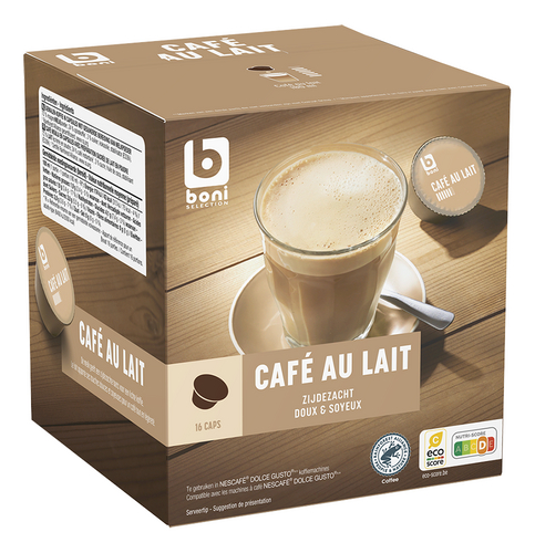 BONI Caps café au lait UTZ 16pc | Colruyt - Collect&Go