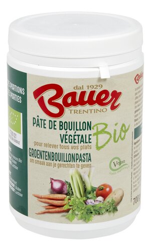 BAUER groentenbouillon pasta bio 700g | Bio-Planet - Collect&Go
