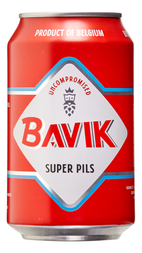 BAVIK Super pils 5,2% can 33cl | Colruyt - Collect&Go