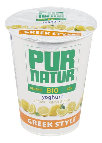 PUR NATUR yogh greek citron Bio 400g | Bio-Planet - Collect&Go