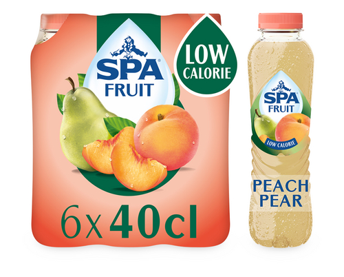 SPA FRUIT Niet-bruis. Perzik-Peer 40cl | Collect&Go