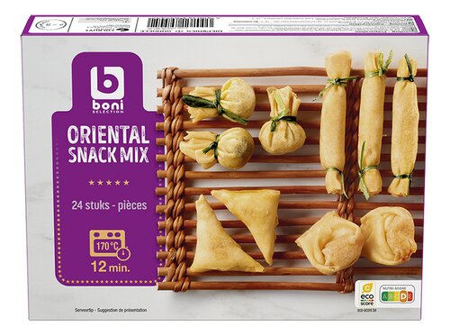 BONI hapjes Oriental Snack Mix 24st | Colruyt - Collect&Go