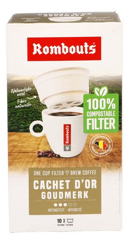 ROMBOUTS Filterkoffie Goudmerk 10st | Colruyt - Collect&Go