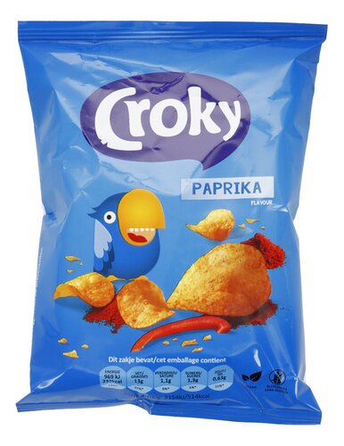 CROKY chips paprika 45g | Colruyt - Collect&Go