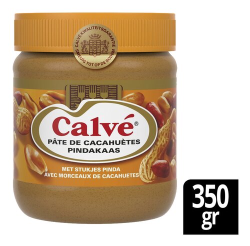 CALVÉ pindakaas Crunchy 350g | Colruyt - Collect&Go