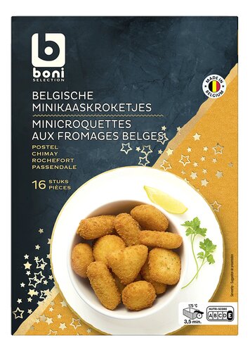 BONI Mini Croq.fromage Belge 16x20g | Collect&Go