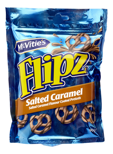 FLIPZ salted caramel pretzels 90g | Collect&Go