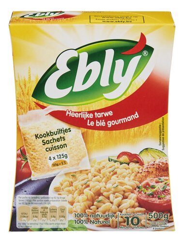 EBLY tarwe voorgekookt builtje 4x125g | Colruyt - Collect&Go