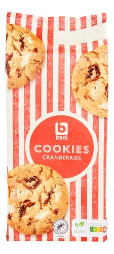 BONI Cookies cranberries 200g | Colruyt - Collect&Go