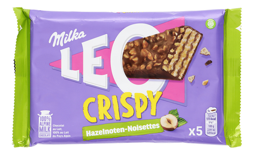 MILKA Crispy nuts 5x31,5g | Colruyt - Collect&Go