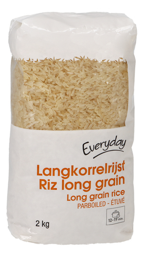 EVERYDAY riz long grain étuvé 2kg | Collect&Go