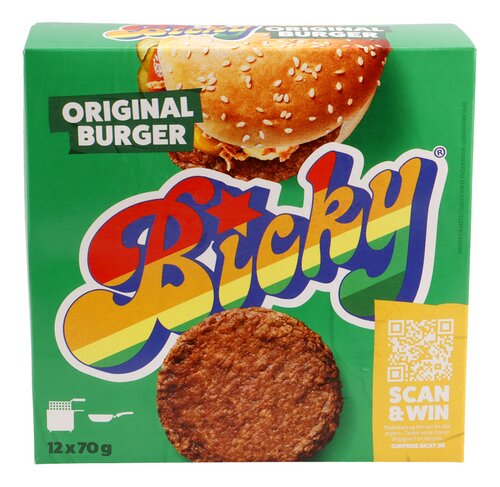BICKY Hamburger Original 12x70g | Collect&Go