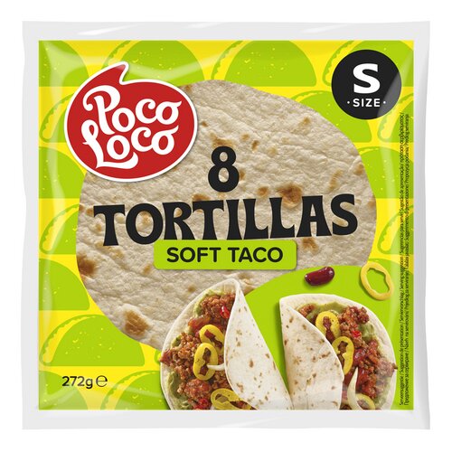 POCO LOCO tacos Gorditas 8st 272g | Collect&Go