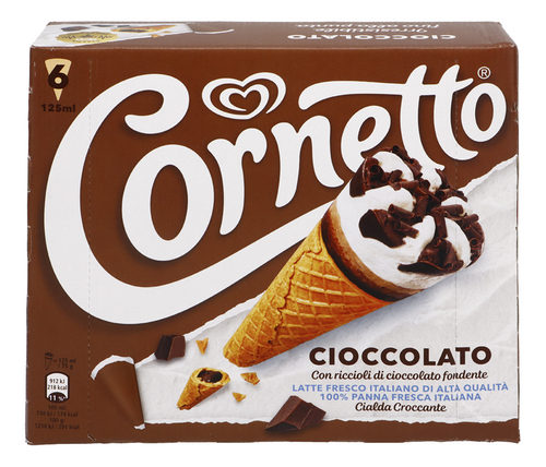 CORNETTO Chocolade 6x125ml | Collect&Go