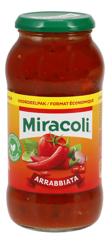 MIRACOLI pastasaus arrabbiata 675g | Colruyt - Collect&Go