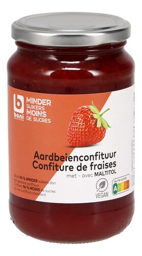 BONI Confiture Fraises Maltitol 410g | Colruyt - Collect&Go