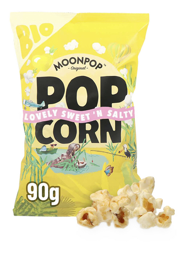 MOONPOP bio farmers sw&salty popcorn 90g | Bio-Planet - Collect&Go