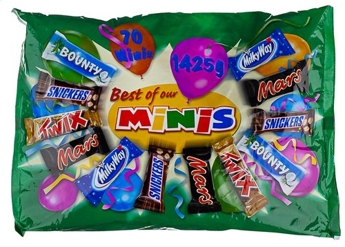 Mars Reep Mini-assortiment 1,425kg | Colruyt