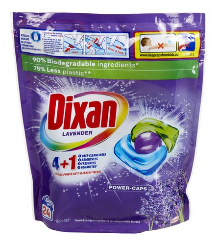 DIXAN caps triplets fresh lavender 24pc | Colruyt - Collect&Go