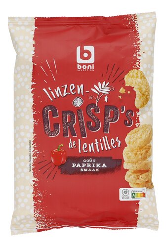 BONI Crisp's Pr.Linzenchips Paprika 40g | Colruyt - Collect&Go