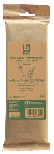 BONI rietjes eco re-use BIORIX 150st | Collect&Go