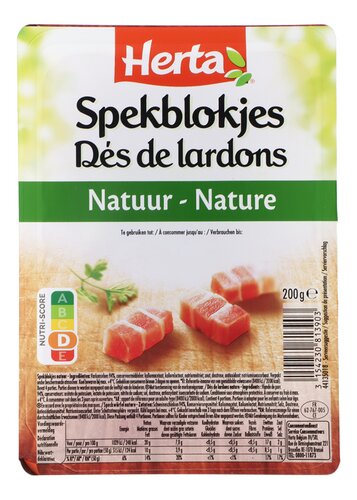 HERTA dés de lardons nature 200g | Colruyt - Collect&Go