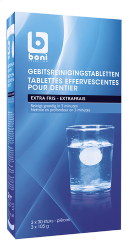 BONI SELECTION gebitreinig.tablet 3x30st | Colruyt - Collect&Go