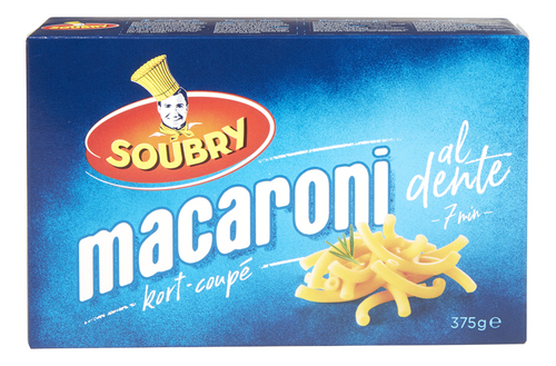 SOUBRY al dente macaroni kort 375g | Colruyt - Collect&Go