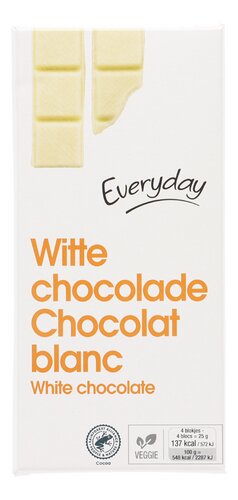 EVERYDAY chocolade wit 200g | Collect&Go