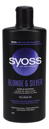 Syoss Shampoo Blonde & Silver 440ml | Colruyt - Collect&Go
