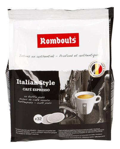 ROMBOUTS Italian Style pads 32st | Colruyt - Collect&Go