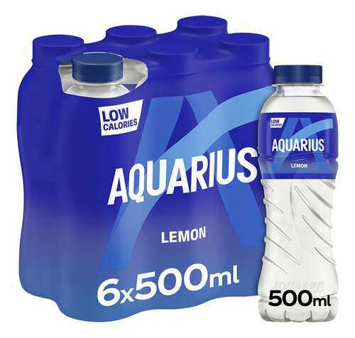 AQUARIUS Daily Hydration Lemon 50cl | Collect&Go