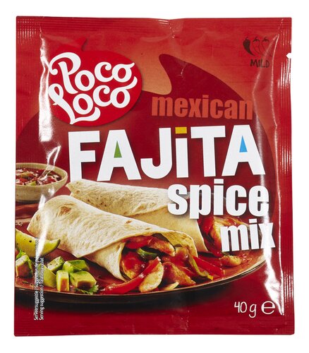POCO LOCO Mexican fajita mix 40g | Collect&Go