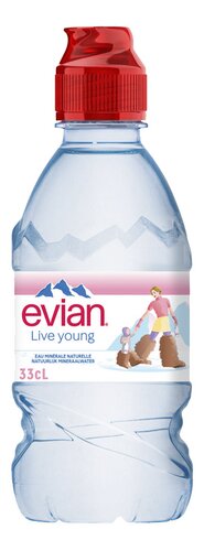 EVIAN Plat water 33cl | Collect&Go