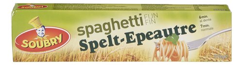 SOUBRY spaghetti fin épeautre 375g | Colruyt - Collect&Go