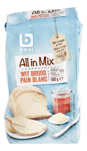 BONI all in mix wit brood 500g | Colruyt - Collect&Go