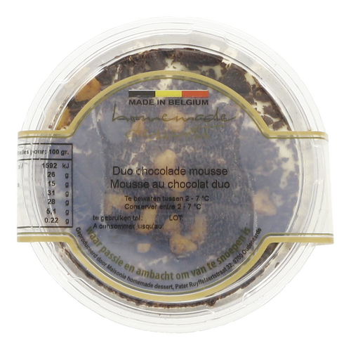 HOMEMADE DESSERTS Duo mous.chocolat 80g | Collect&Go