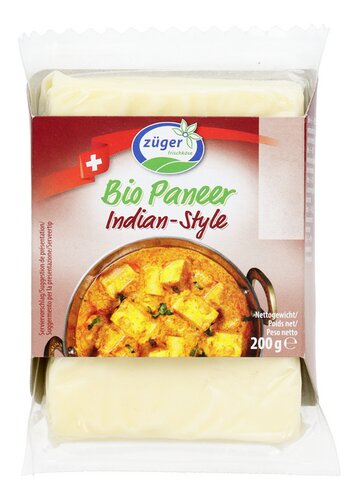 ZÜGER Indian-Style Paneer Bio 200g | Bio-Planet - Collect&Go