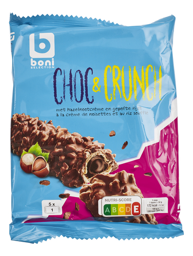BONI wafel Choc&Crunch 5x32g | Colruyt - Collect&Go